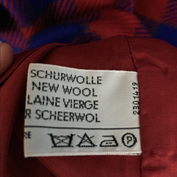 Givenchy | Jackets & Coats | Givenchy En Plus Plaid Coat Vintage | Poshmark